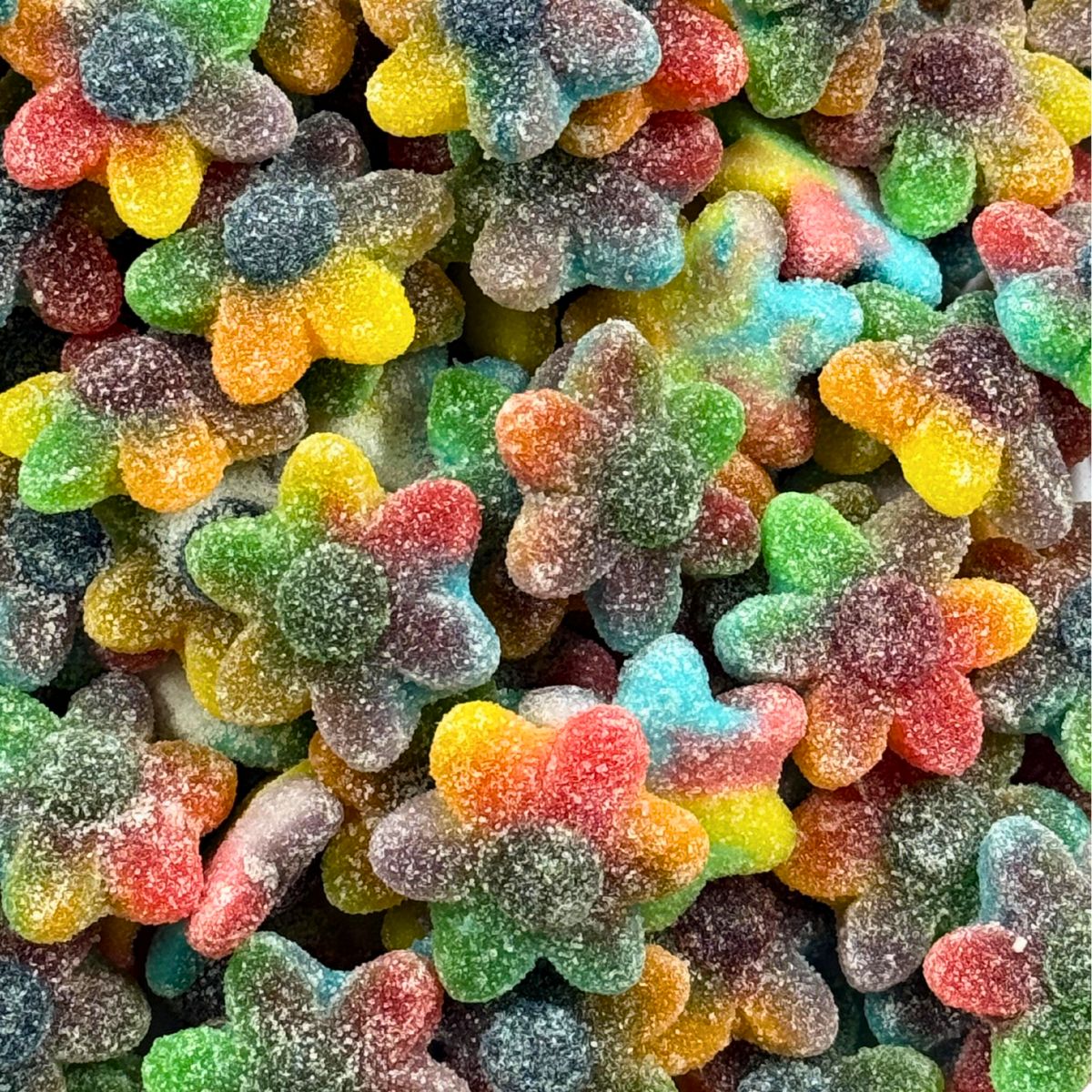 Sour Rainbow Flowers – Britnuts